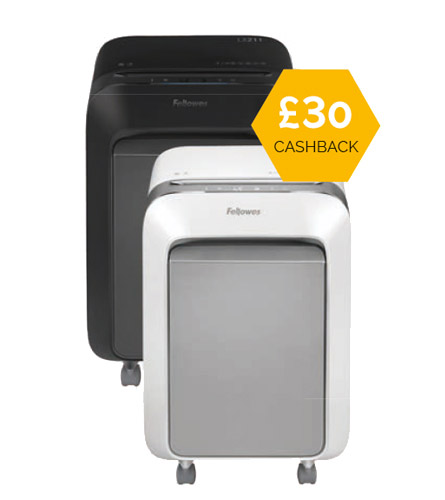 Fellowes LX Shredders | Up to £45 Cashback| OfficeProducts.co.uk